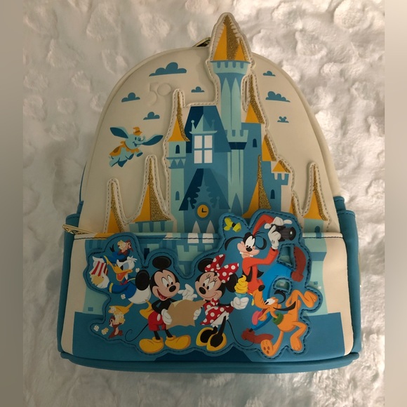 Loungefly | Bags | Loungefly Disney 5th Castle Mini Backpack | Poshmark